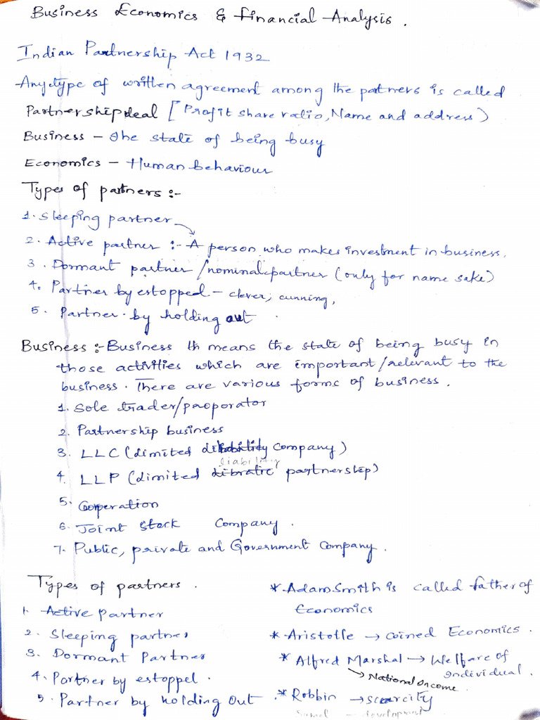 BEFA notes (1) | PDF