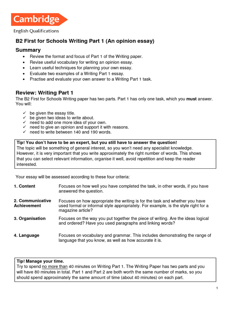 How To Write A Great Essay | PDF