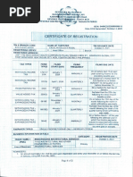 BIR Certificate (Form 2303) | PDF | Taxes | Economies