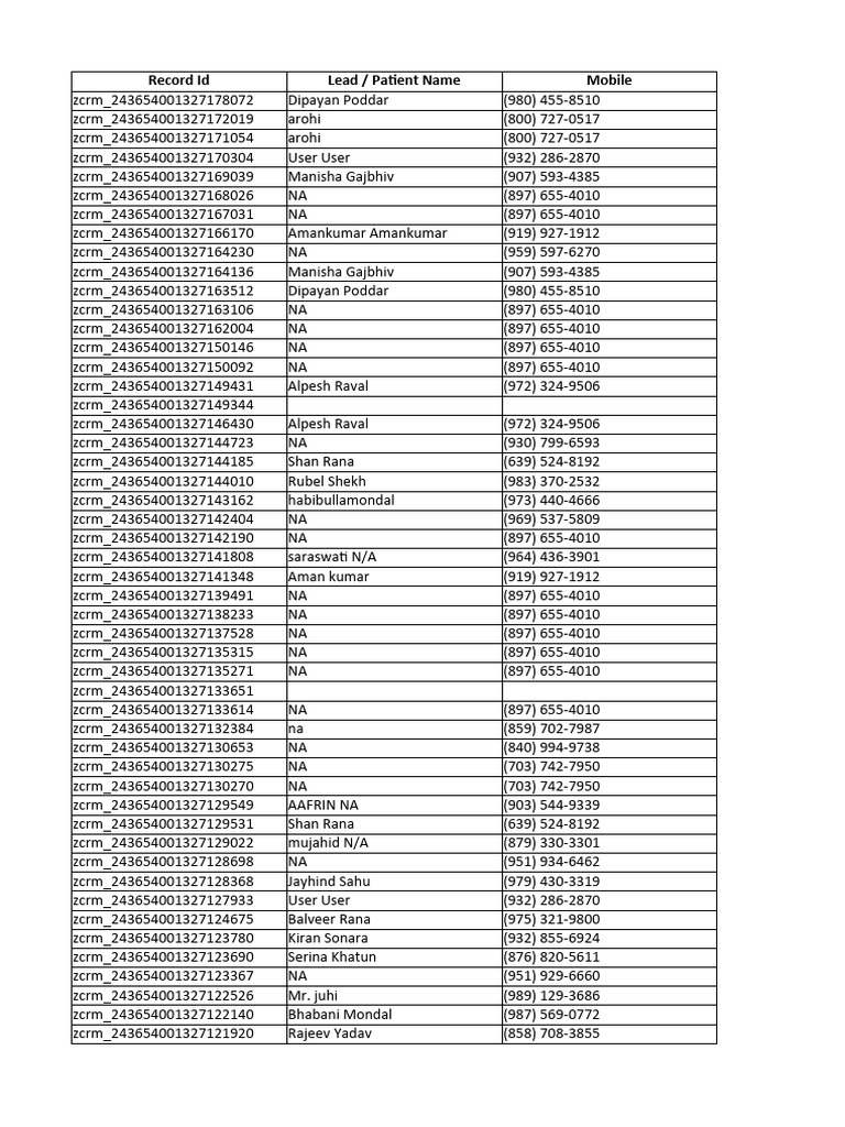 IIVF-HIS Sync Report Based On Lead Modification For The Day (02!04!2023 ...