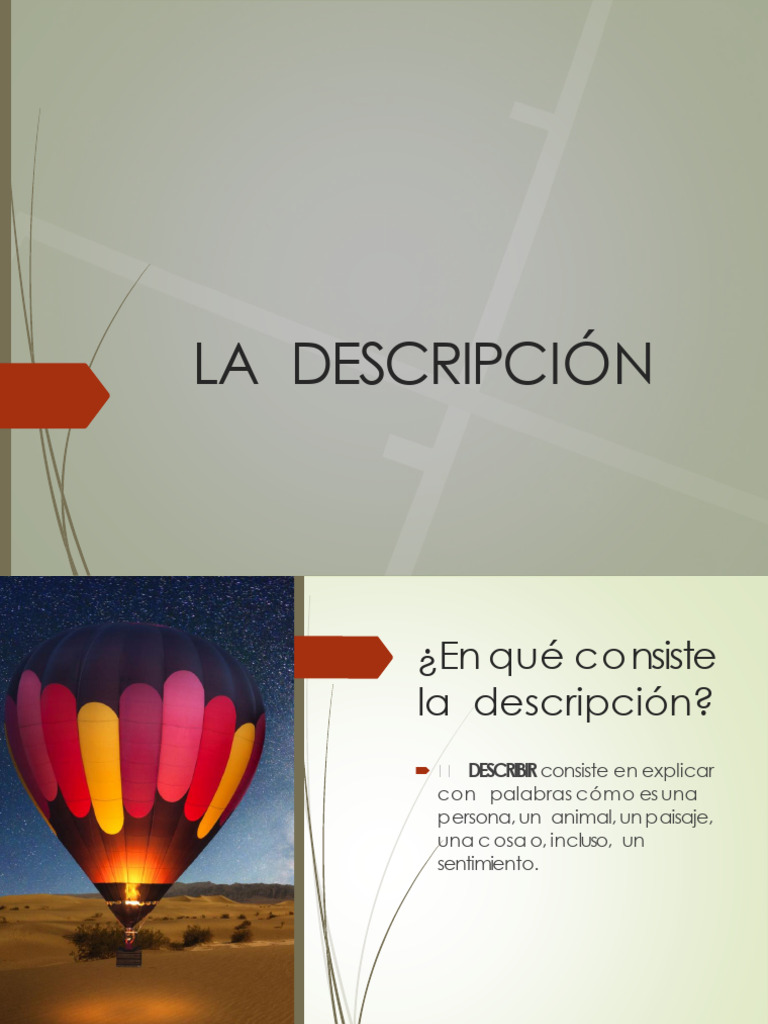 La Descripción 3º Eso | PDF | Belleza