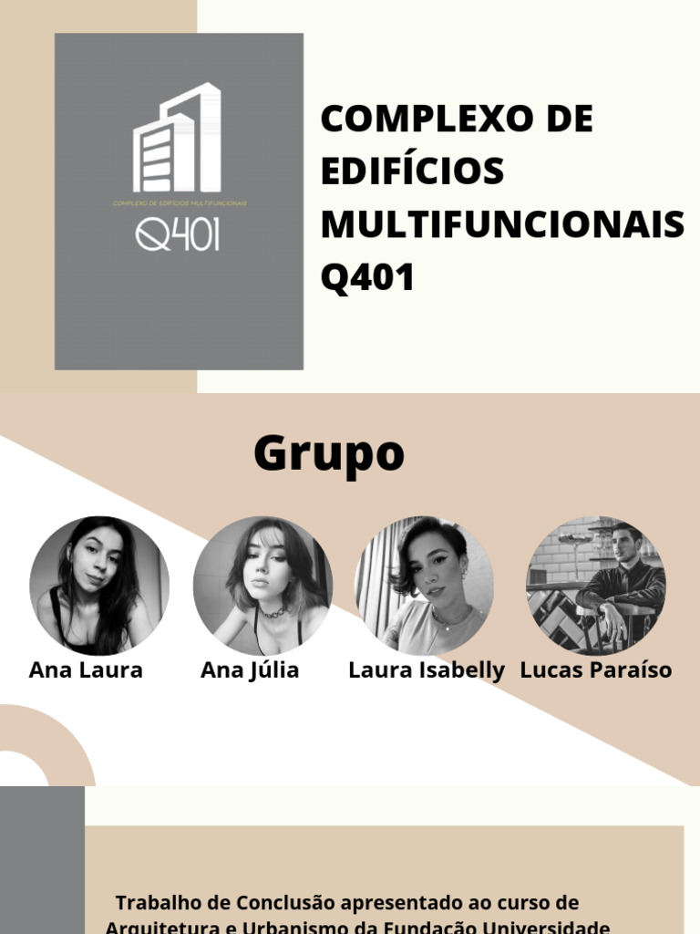 Grupo 9 Complexo de Edifícios Multifuncionais Q401 | PDF