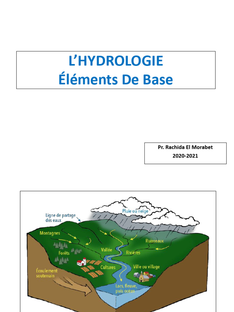 Hydrologie des Cours d'Eau et Flots | PDF
