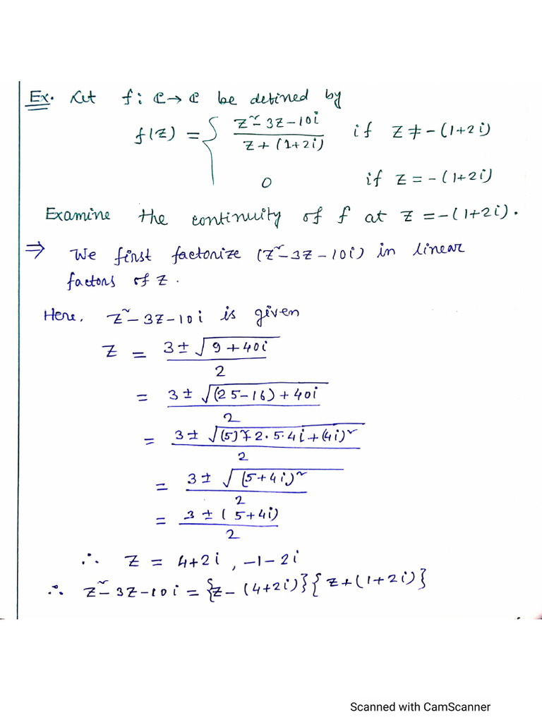 Complex Analysis-2 | PDF