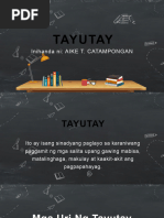 Uri NG Tayutay | PDF