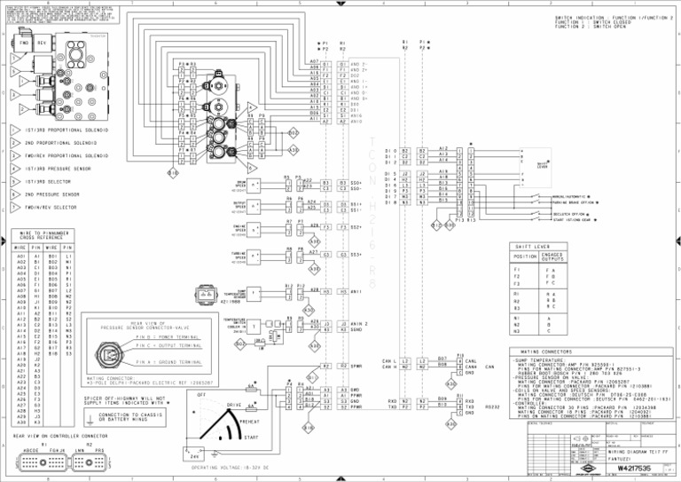 Wiring Diagram Dana | PDF