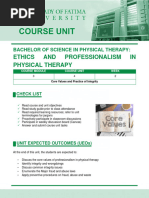 APTA PT Core Values | PDF | Psychotherapy | Physical Therapy