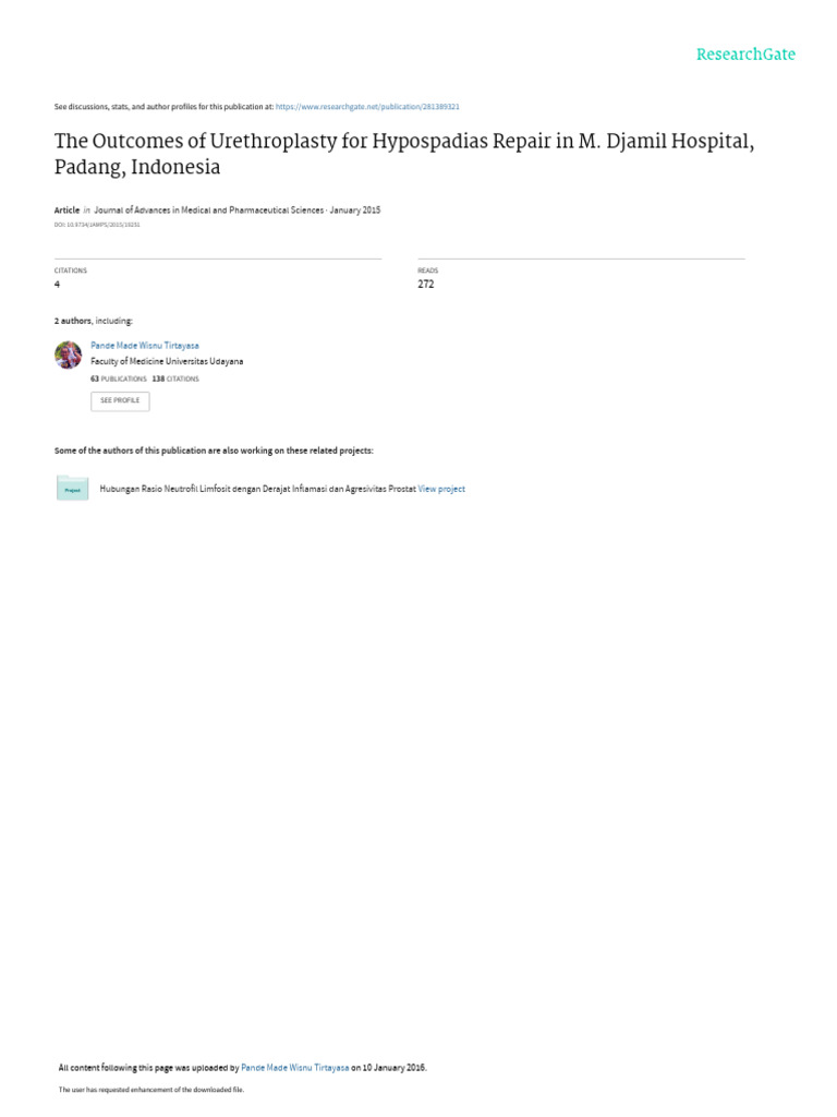 The_Outcomes_of_Urethroplasty_for_Hypospadias_Repa | PDF