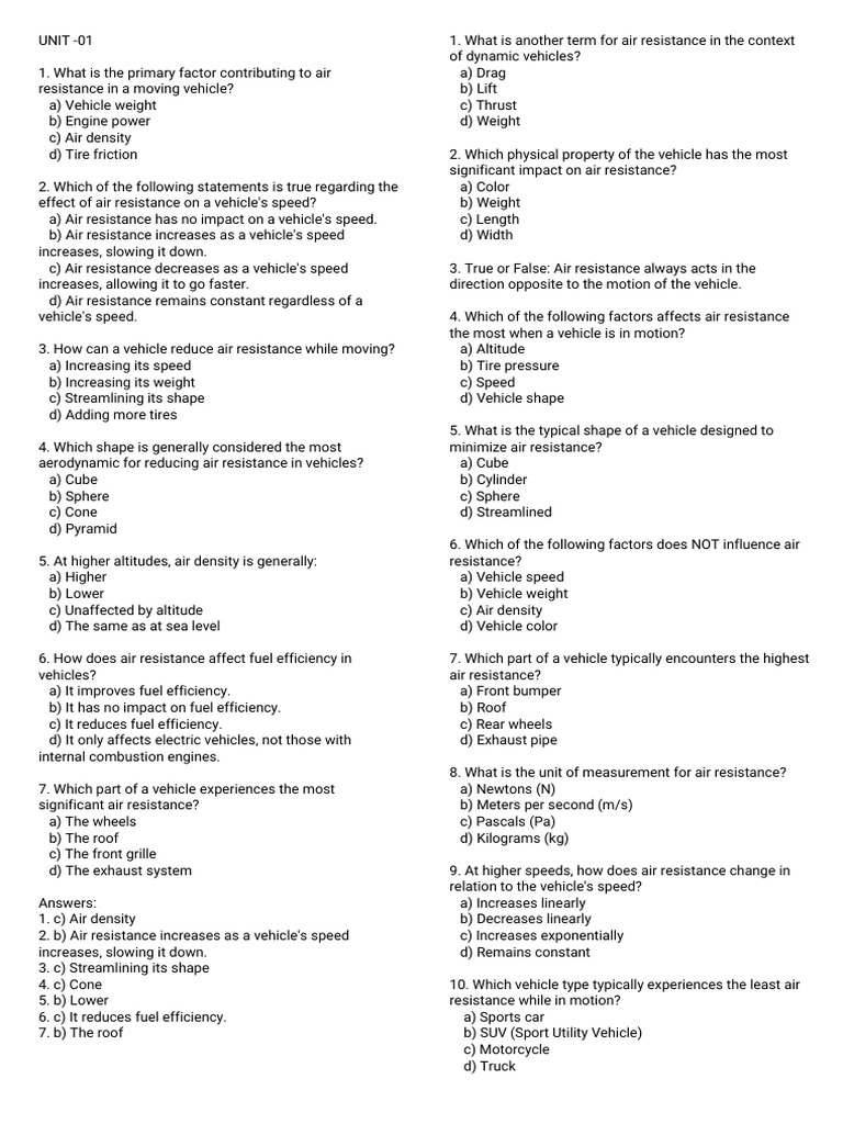 EV Advance MCQ | PDF