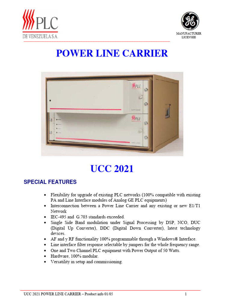 Power Line Carrier Ucc 2021 | Download Free PDF | Programmable Logic ...