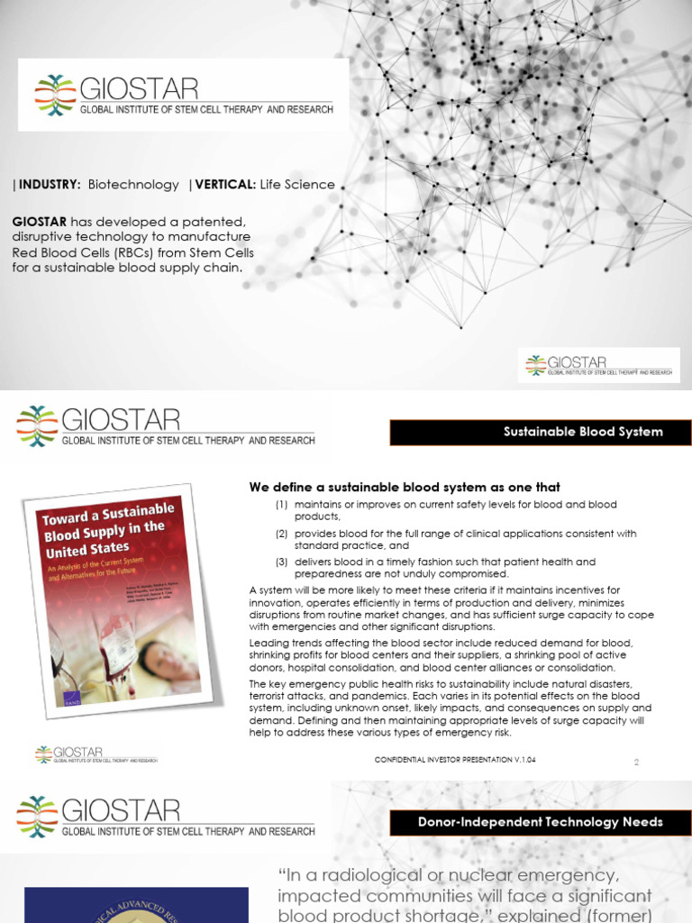 GIOSTAR - RBC Investor PPT January 2023 - Compressed | PDF