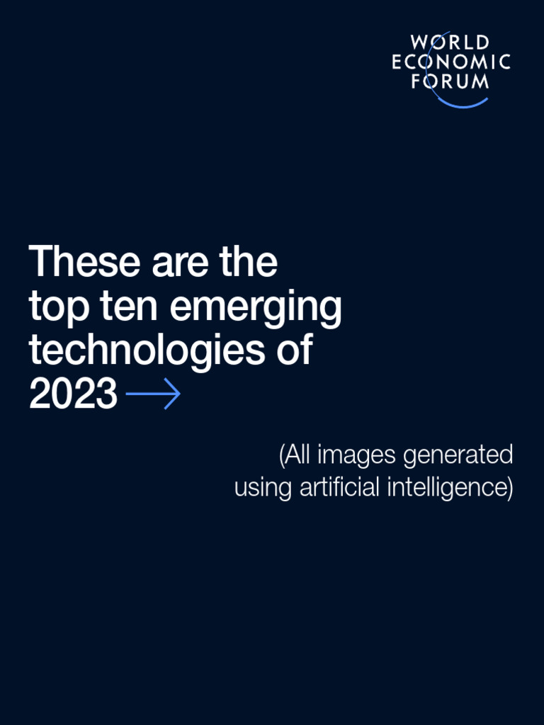 Top 10 Emerging Technologies of 2023 | PDF