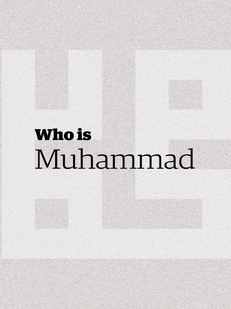 Who Is Muhammad | PDF