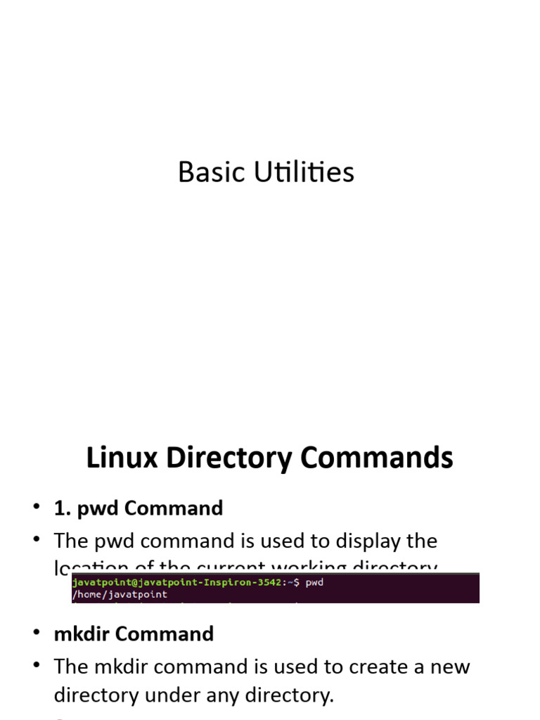 Basic Utilities | PDF