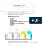 Tabel Uji Validitas | PDF