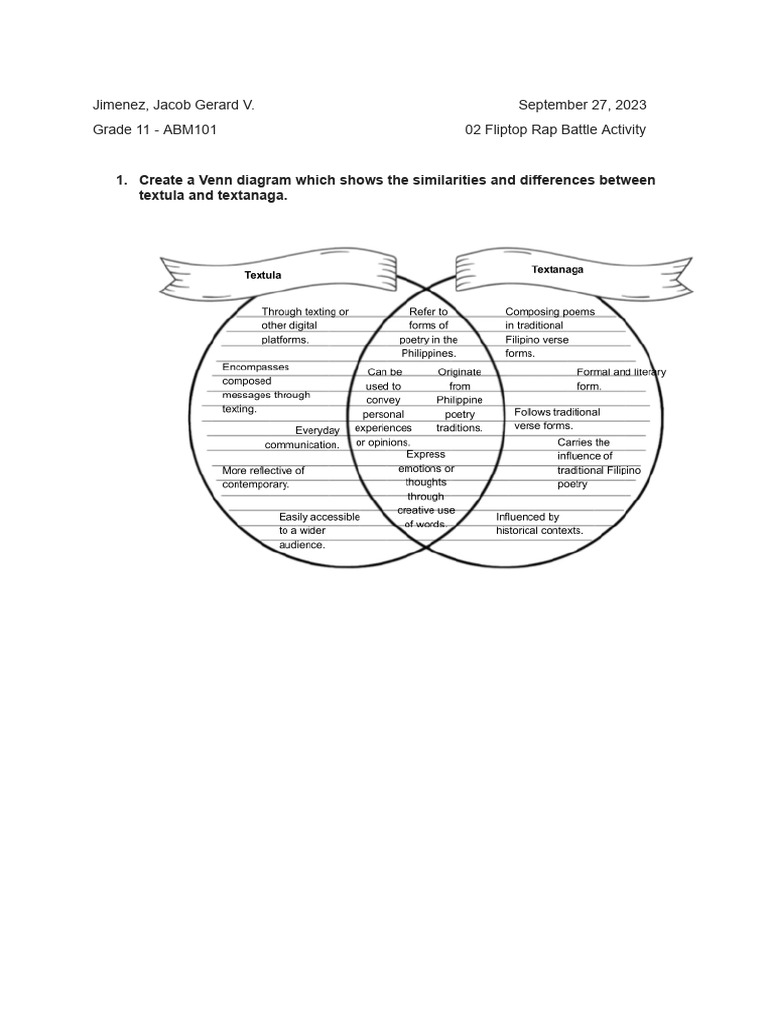 21st Century_02 Textula and Textanaga Comparison_ | PDF
