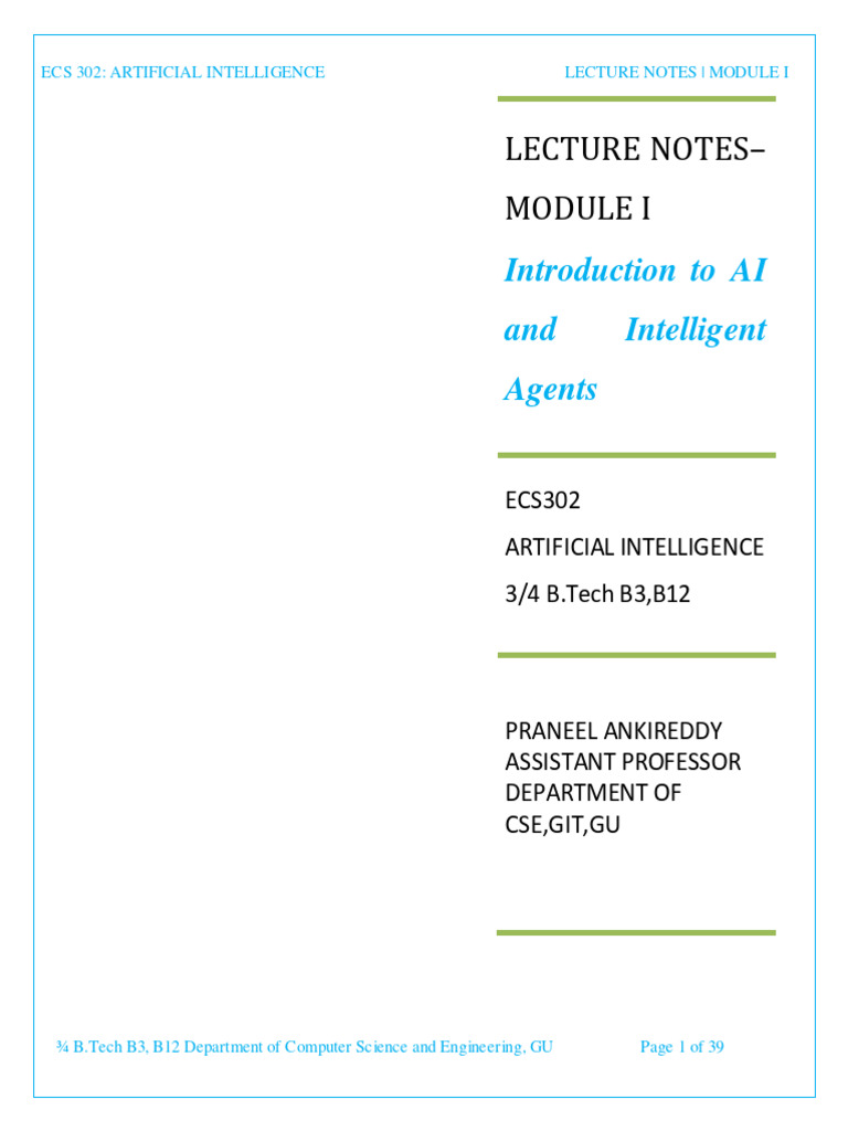 Ai Complete Modules | PDF