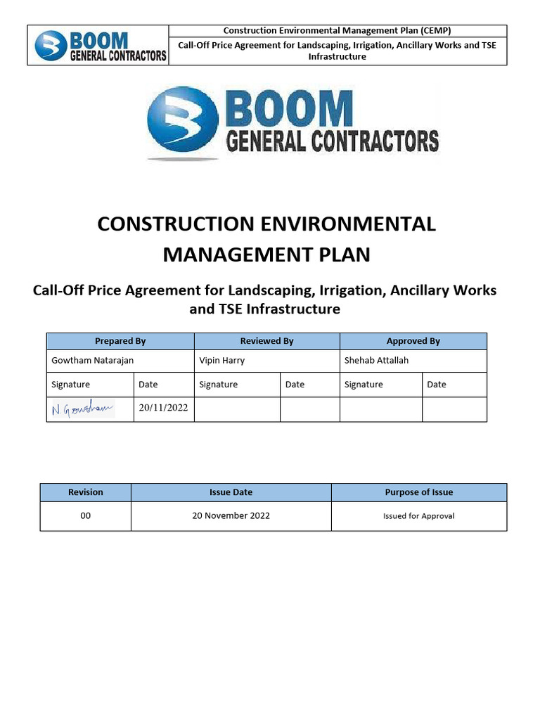 CEMP-Framework Beach Project Scope Rev0 | PDF | Natural Environment