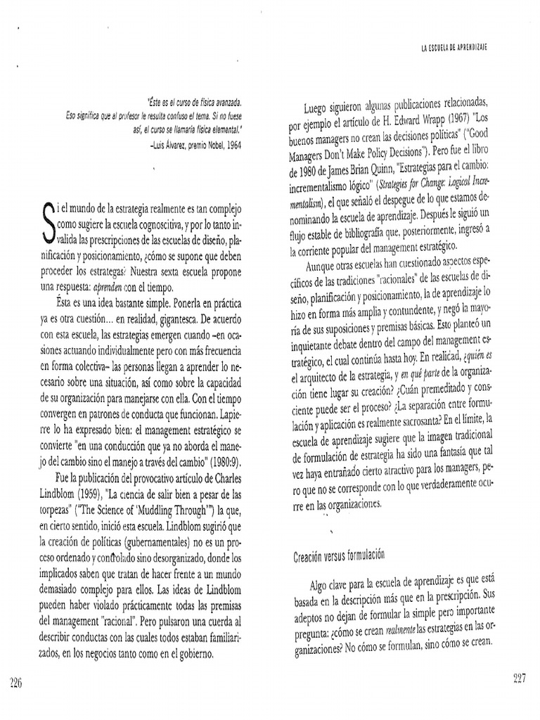 Safari A La Estrategia Capitulos 7 Al 12 | PDF