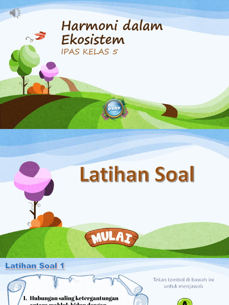 0232 Latihan Soal - Harmoni Dalam Ekosistem | PDF 0232 Latihan Soal - Harmoni Dalam Ekosistem | PDF