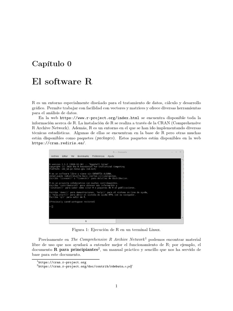 El Software R Pdf