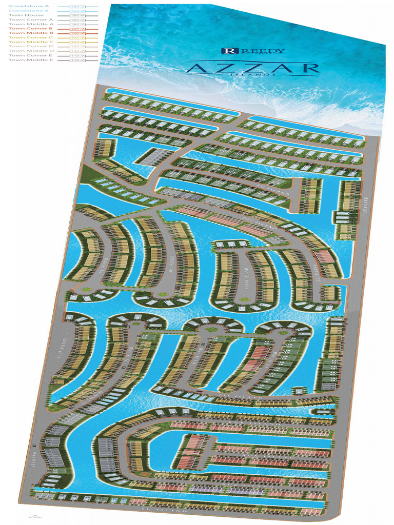Azzar Island Master Plan Overview | PDF