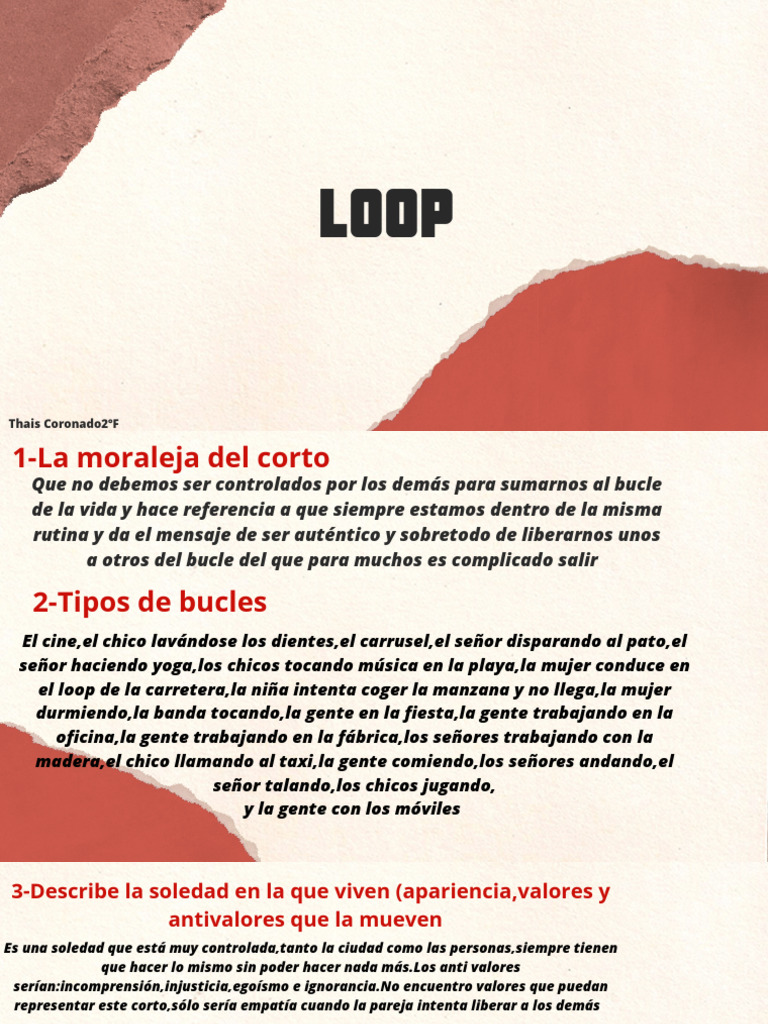 Loop Pdf