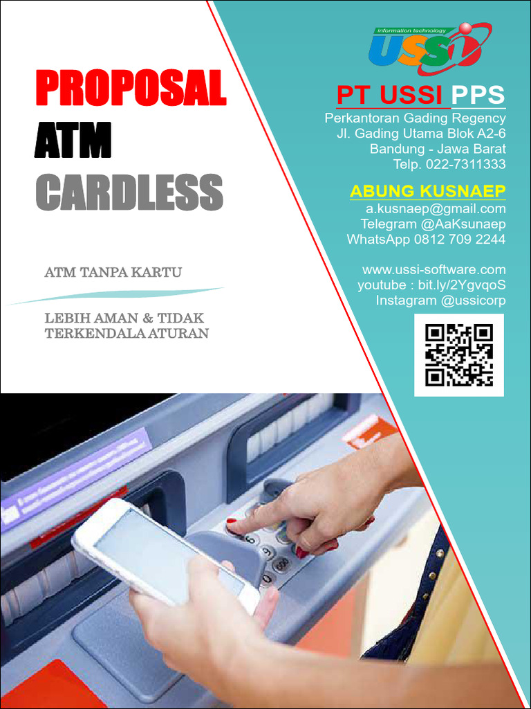 Proposal ATM Tanpa Kartu | PDF