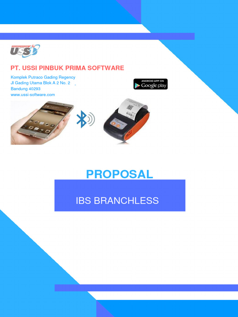 Proposal Penawaran Aplikasi IBS Branchless | PDF