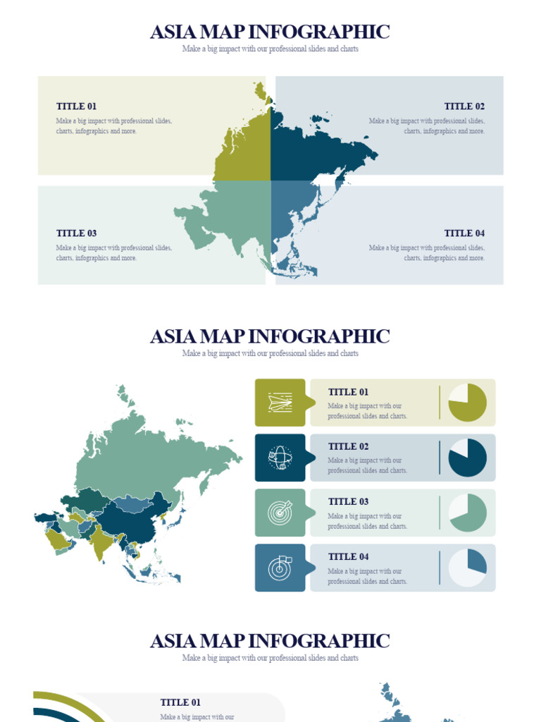 Asia Population Infographic Presentation Green Variant | PDF | Human ...