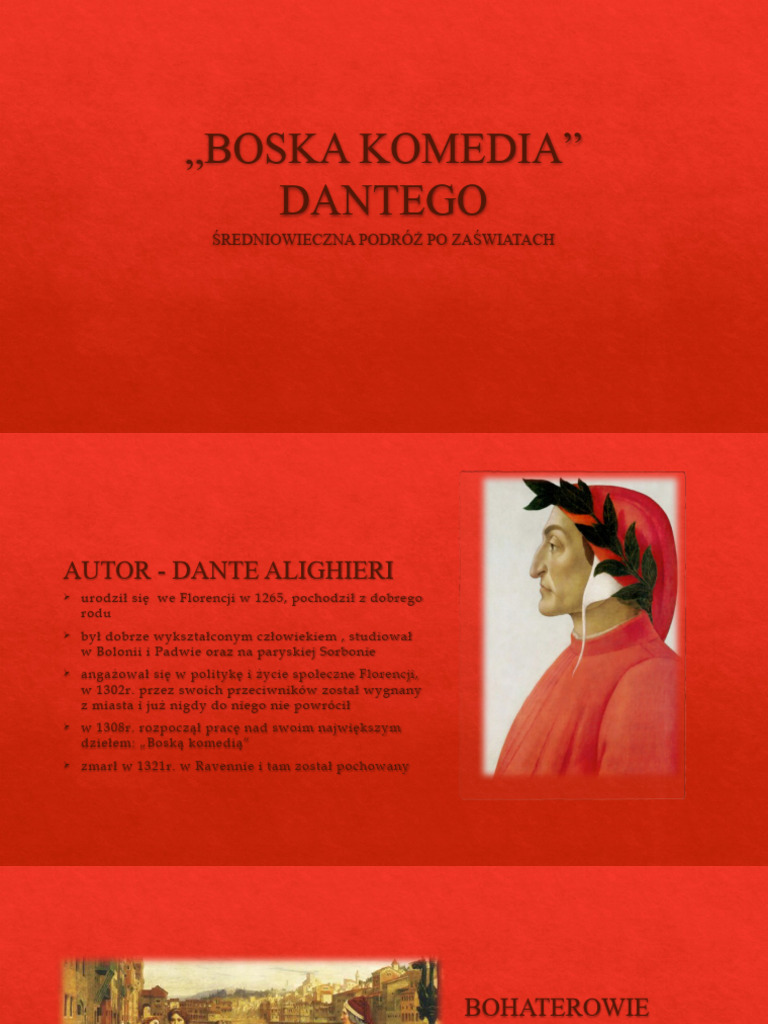 Boska Komedia | PDF