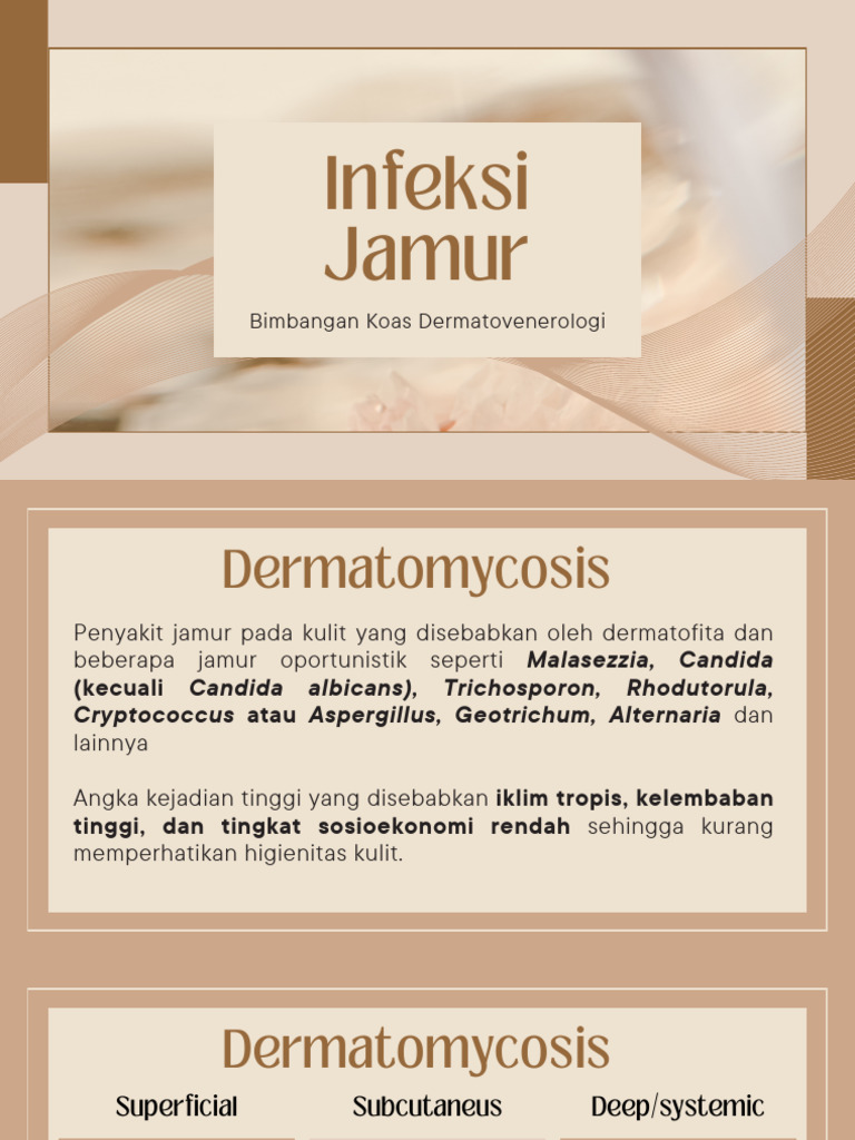 Macam Infeksi Jamur Kulit dan Tinea | PDF