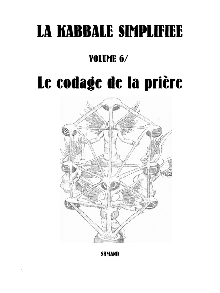 Codage de la Prière en Kabbale | PDF