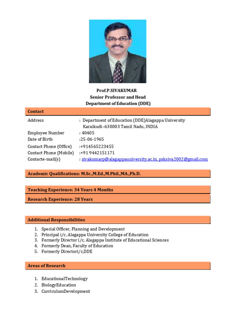 Prof P Sivakumar | Download Free PDF | Engineering | Science