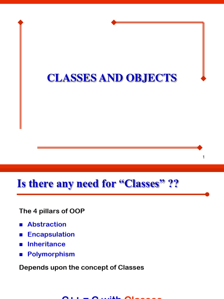 Classes, Objects , Friend function, Constructors & Destructors | PDF | Class (Computer ...