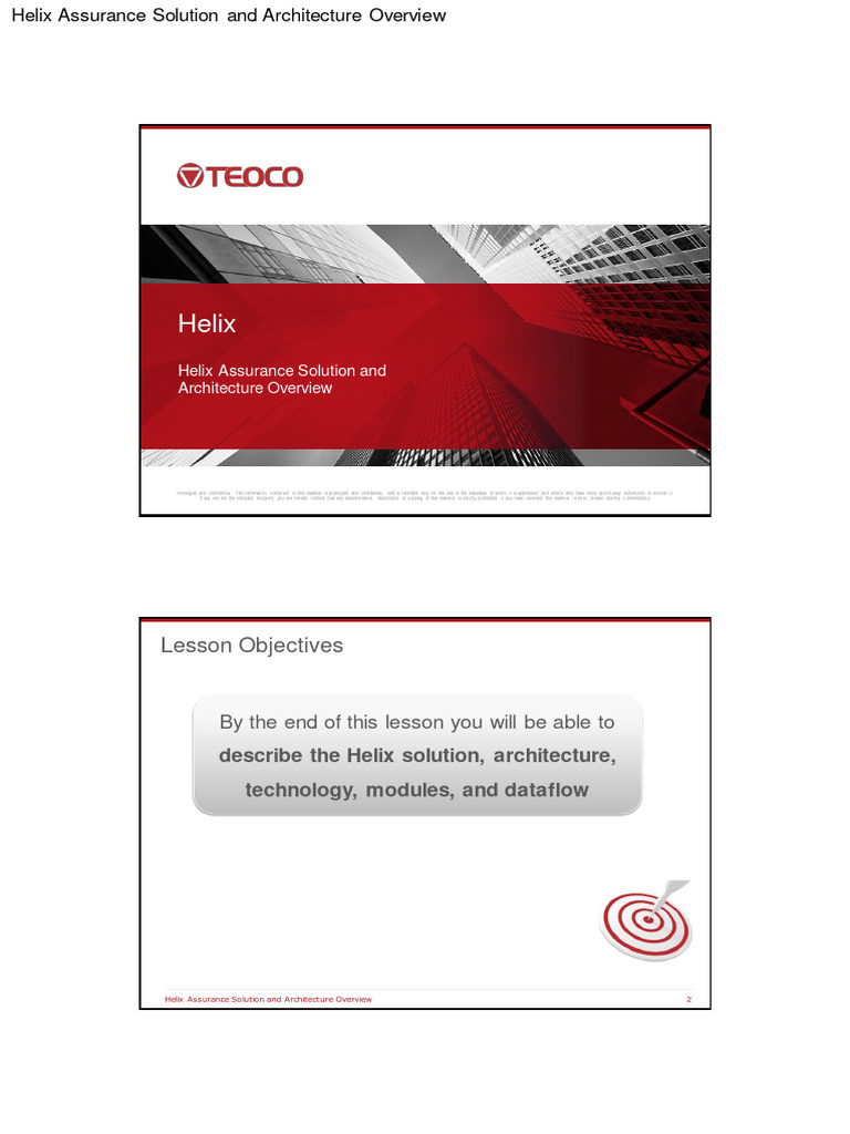 Helix Assurance Solution and Architecture Overview | PDF Helix Assurance Solution and Architecture Overview | PDF