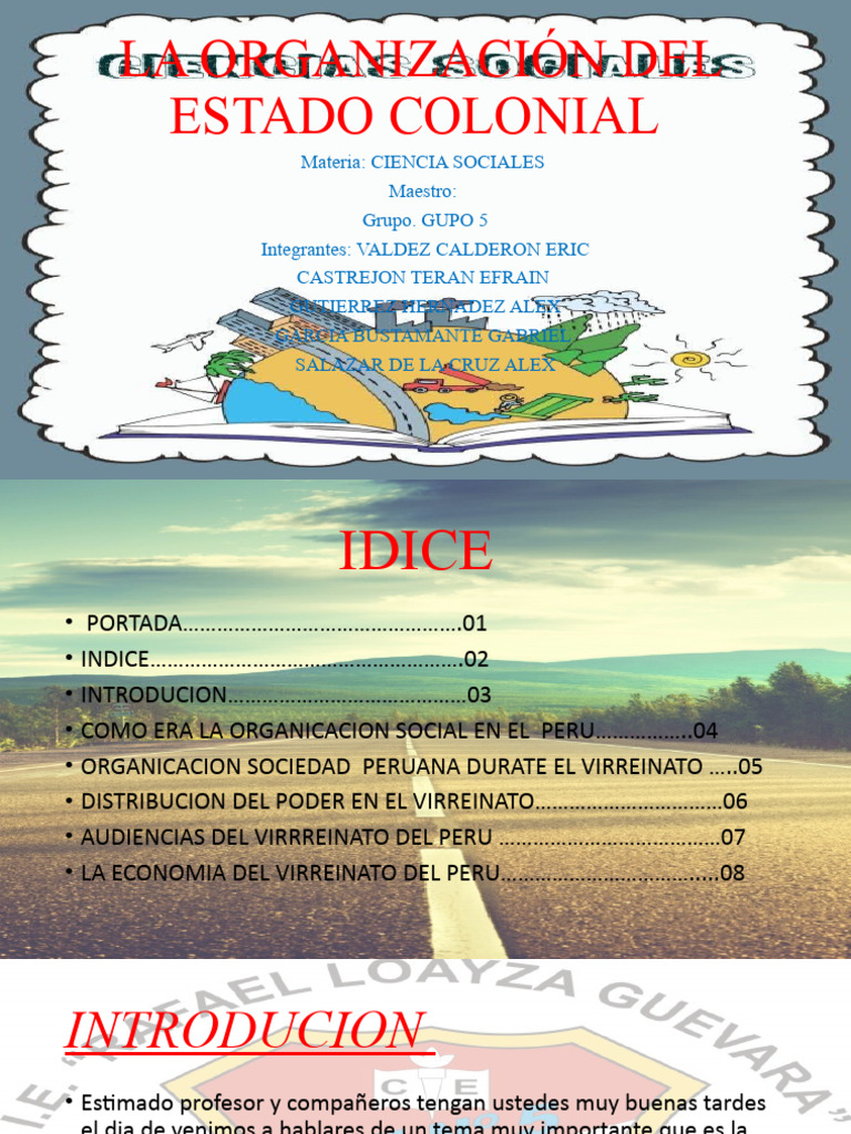 La Organización Del Estado Colonial | PDF | América del Sur | Imperio ...