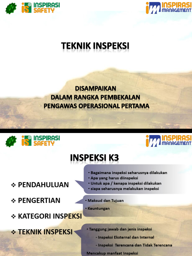 Teknik Inpeksi | PDF