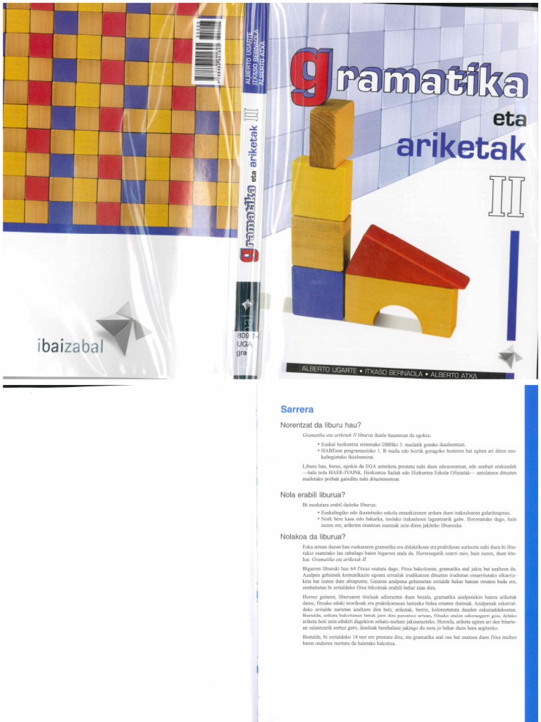 Gramatika Eta Ariketak II | PDF