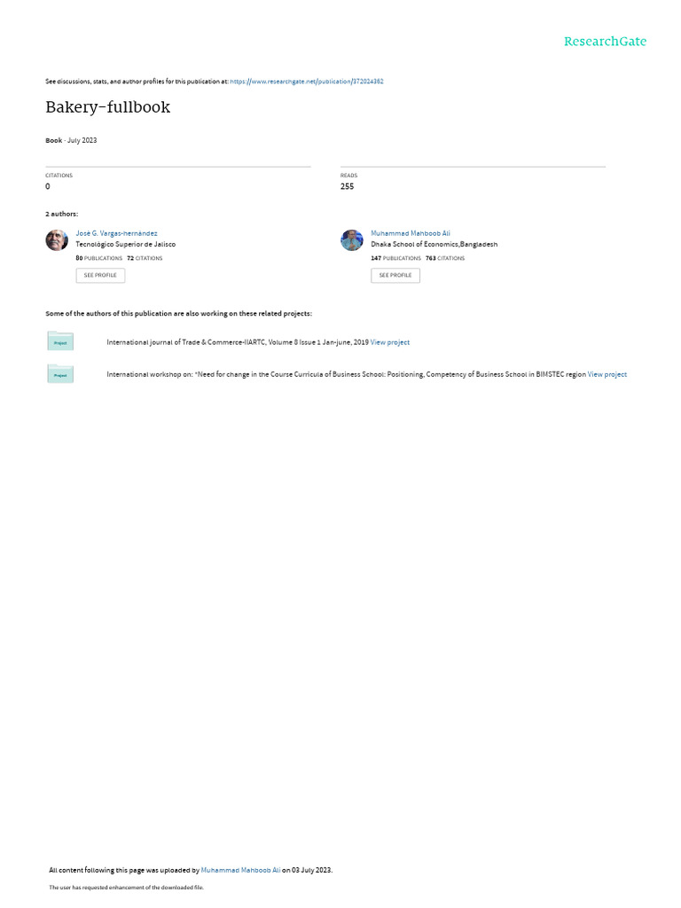 Bakery-fullbook | PDF | Life Cycle Assessment | Environmental Degradation