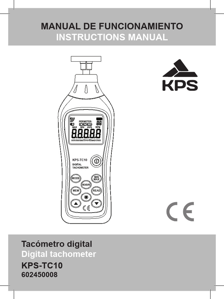 (Instruction Manual) CIM KPS TC10 Spa Eng | PDF