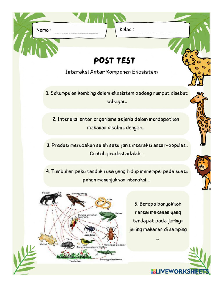 Lkpd Ekosistem 2 Pdf