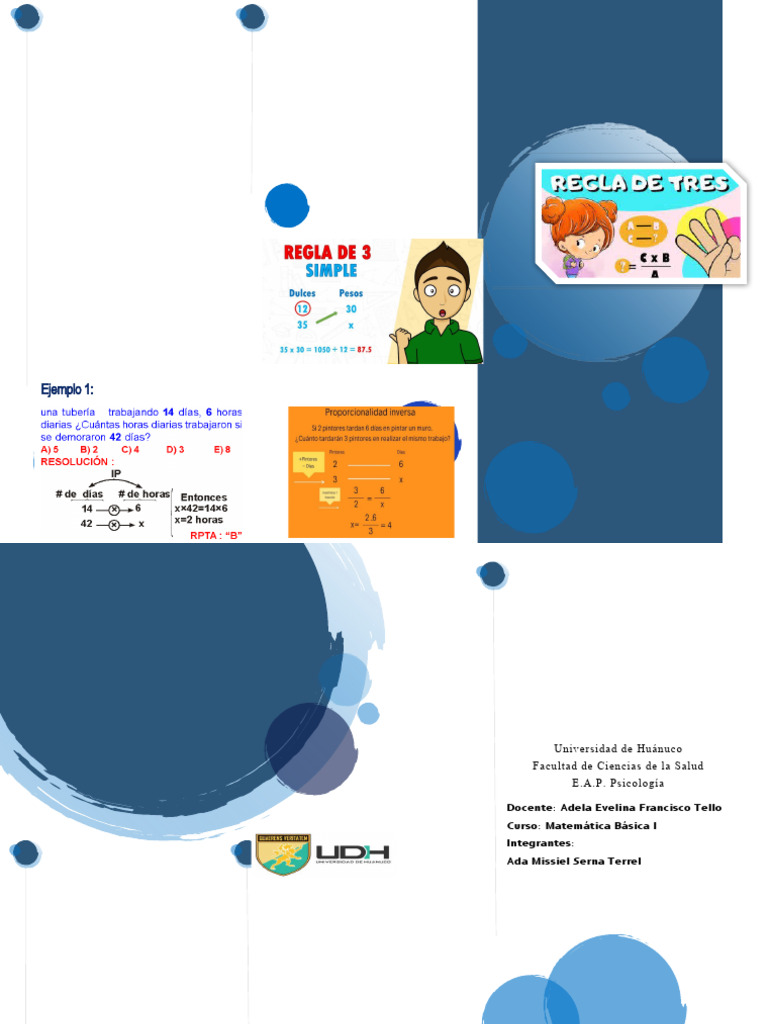 Triptico Matematica | PDF