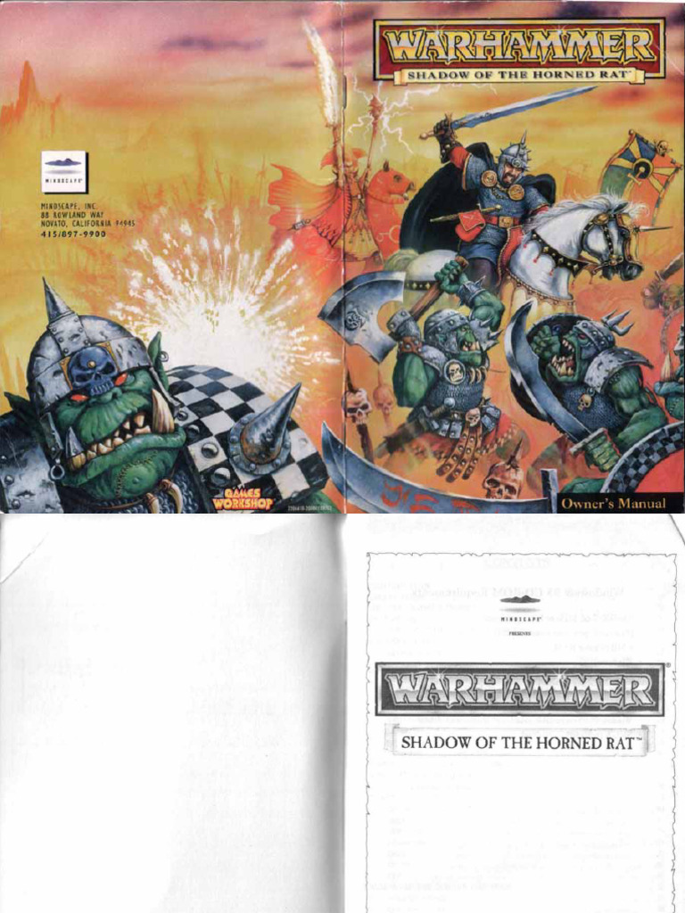Warhammer SotHR Manual | PDF