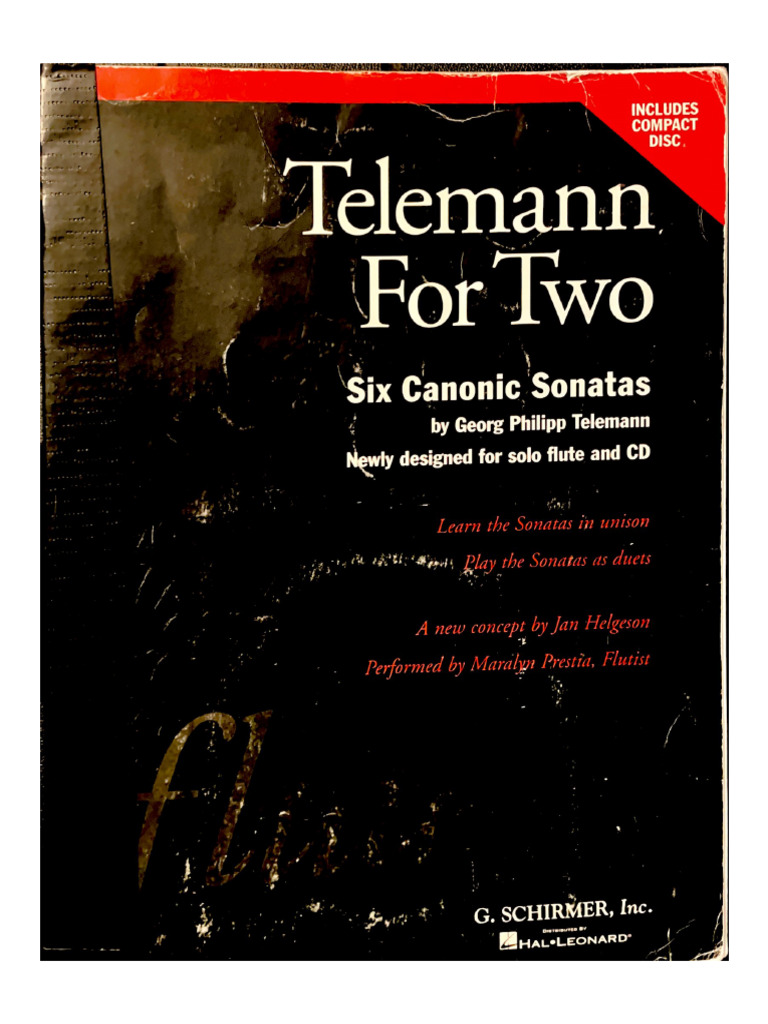 Telemann For Two | PDF