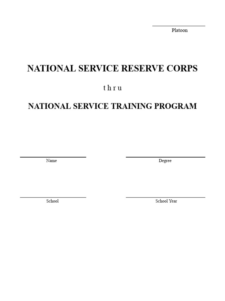 NSTP Book | PDF | National Security | Firefighting