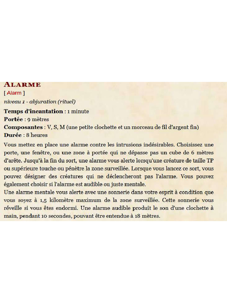 Alarme | PDF