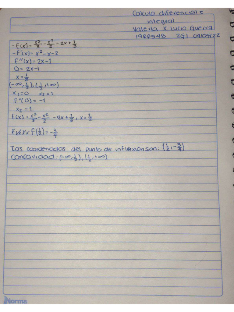 Ev 2 Cálculo Diferencial e Int. | PDF