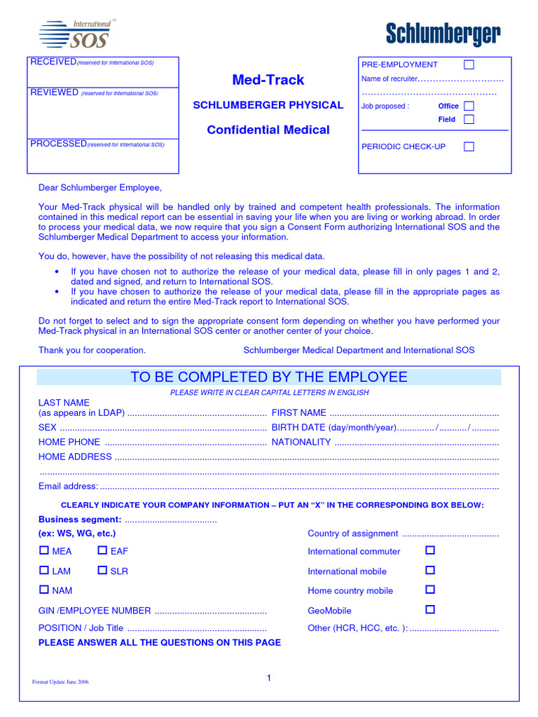 Medtrack Form | PDF | Informed Consent | Hepatitis