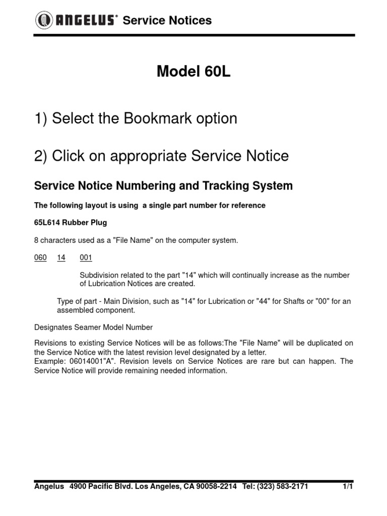 Silo - Tips Model 60l 2 Click On Appropriate Service Notice | PDF